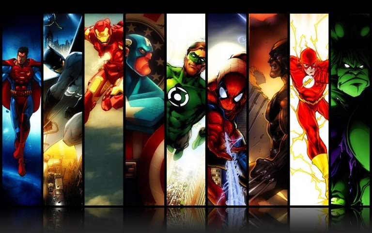 Die mächtigsten Superhelden MARVEL und DC (Top 10)